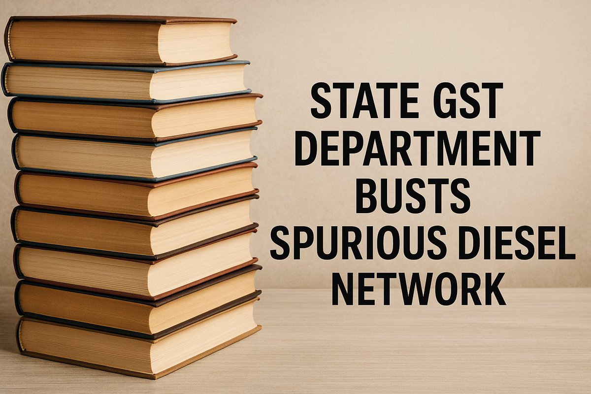 State GST department busts spurious diesel network